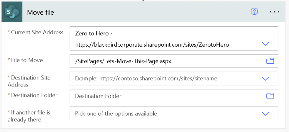 Moving Pages in SharePoint | SharePoint Training | Blackbird Corporate
